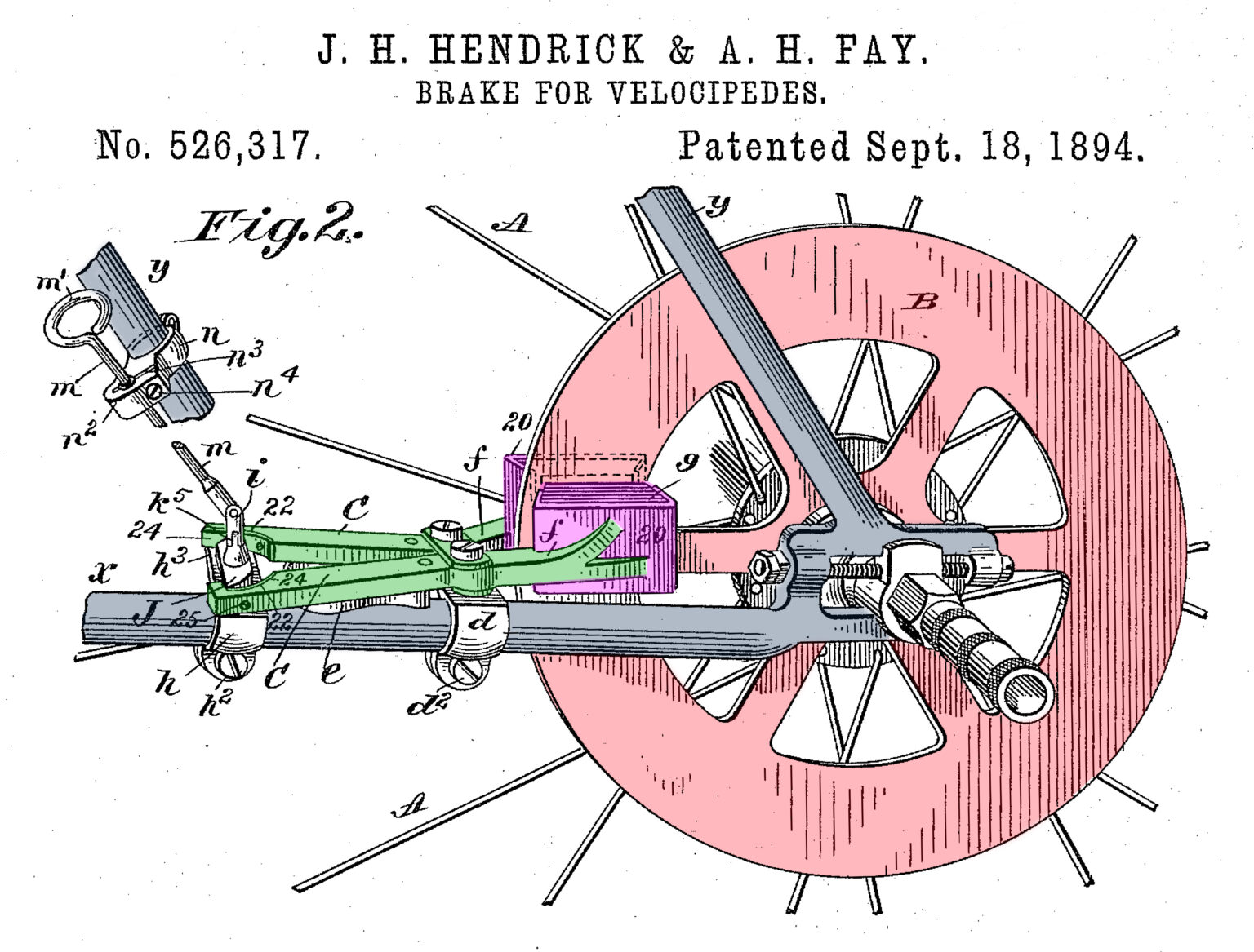 How does a car brake system work?