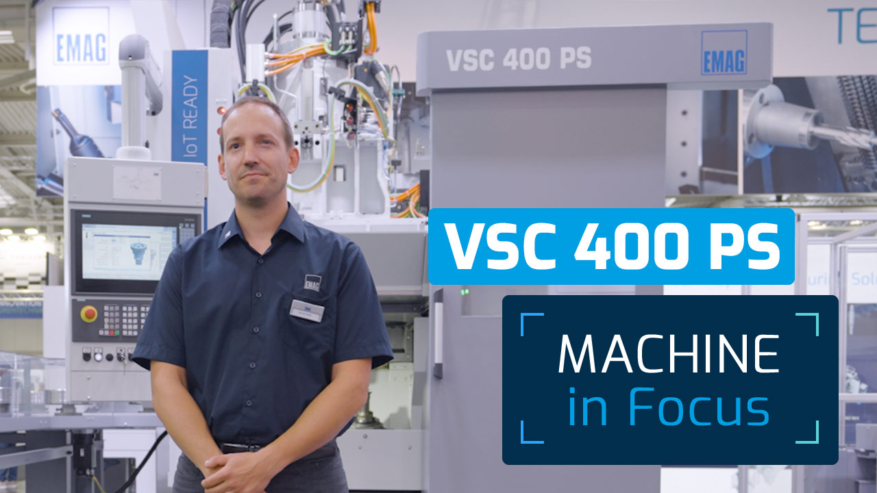 Power Skiving on the VSC 400 PS - Fast, flexible, efficient