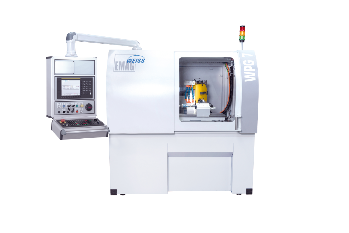 WPG 7 from EMAG: Perfect cylindrical grinding on the smallest footprint