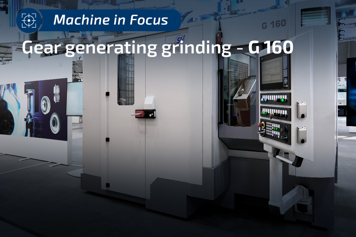 Producting gears superfast - G 160 gear generating grinding