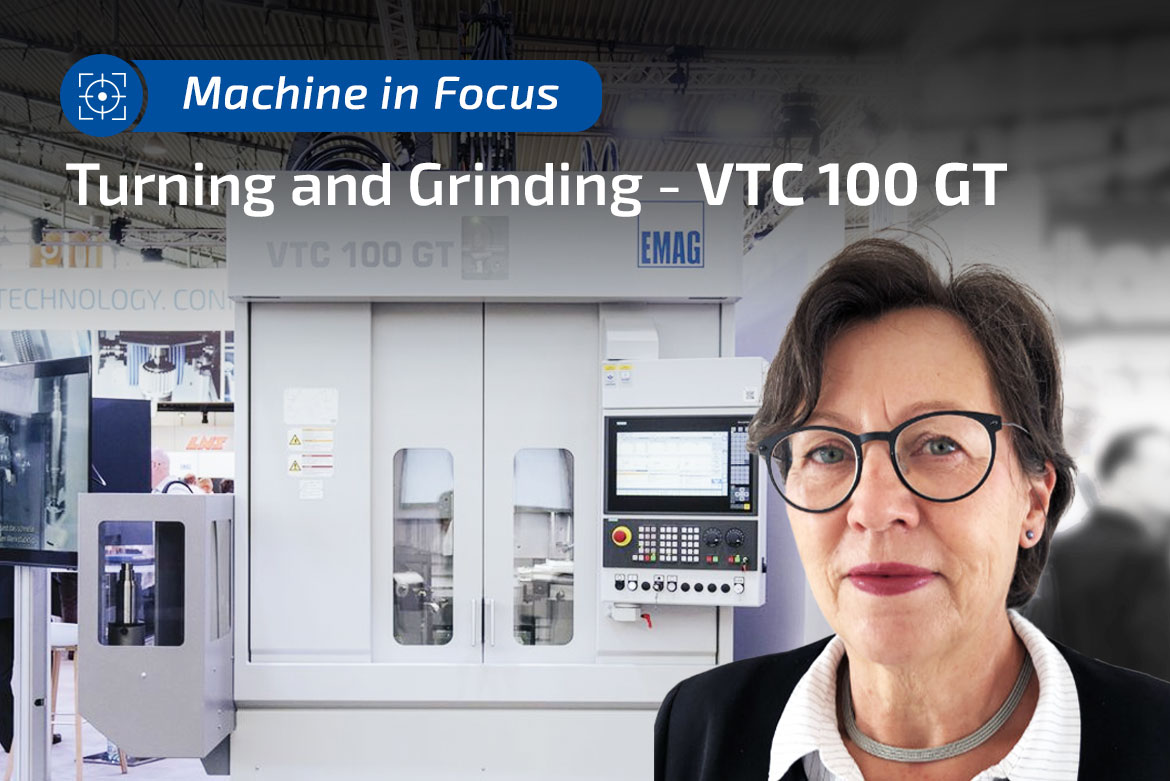Complete machining in a single setup for shafts - VTC 100 GT