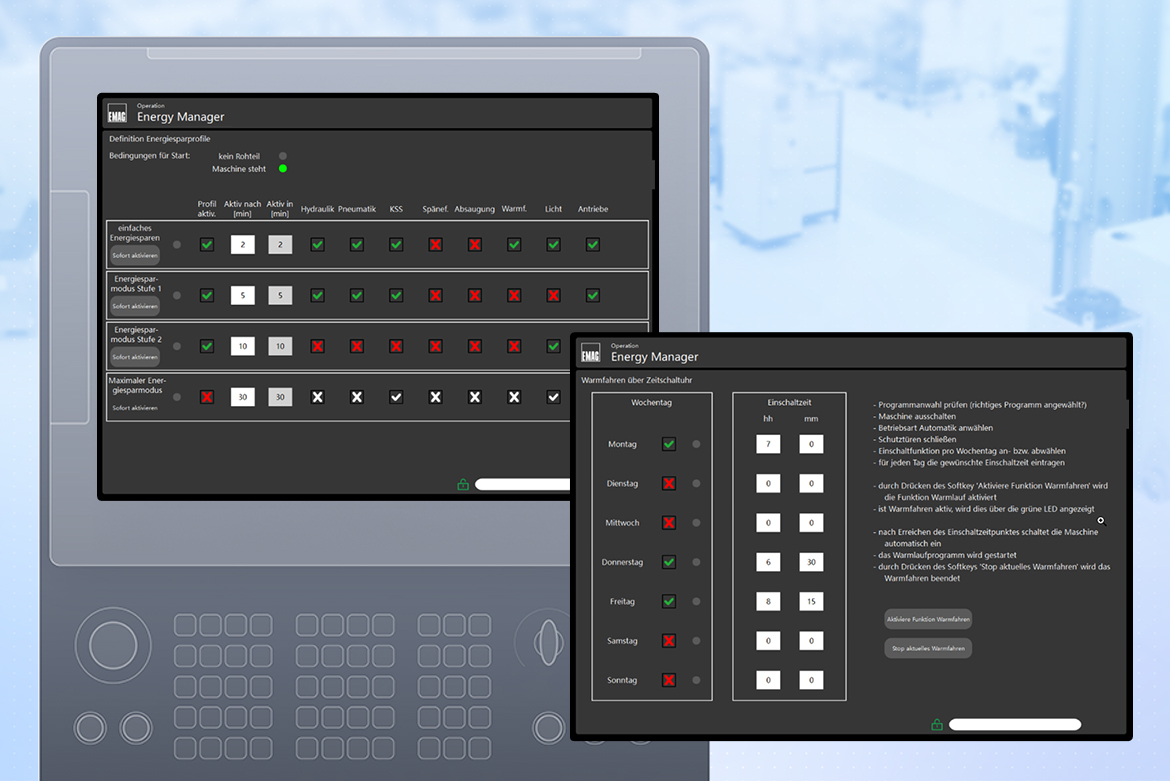 EDNA Energy Manager: Energy efficiency for FANUC