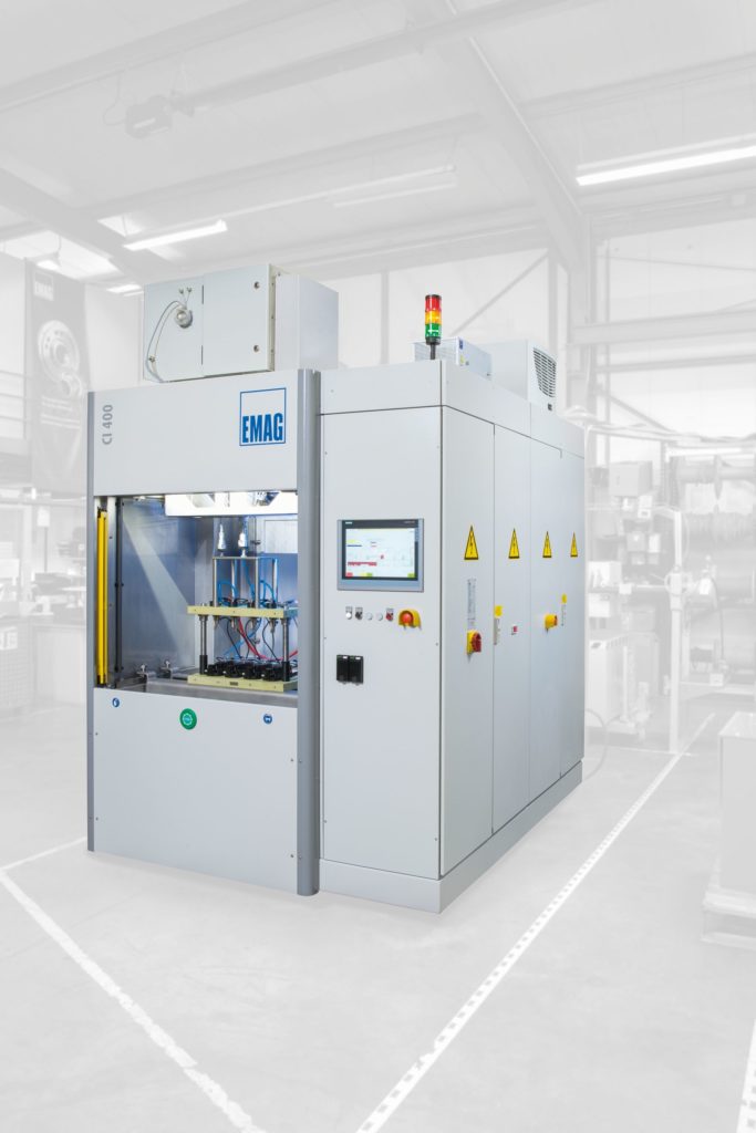 Vorstellung der neuen ECM-Maschine CI 400 von EMAG