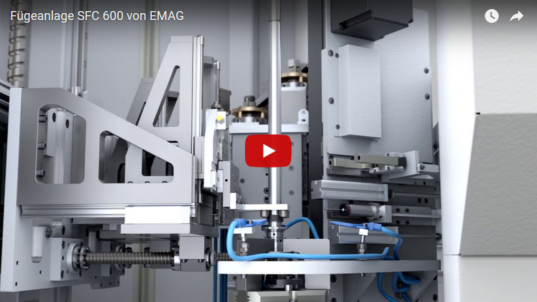 Fügeanlage SFC 600 für das Fügen von Nocken in der Animation