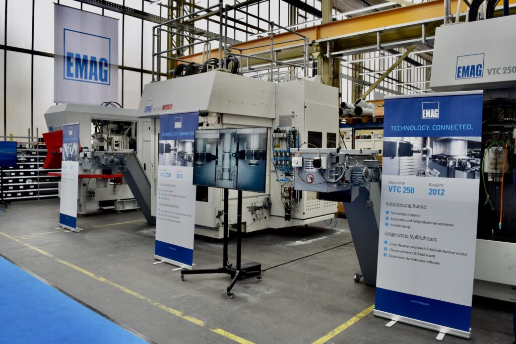 Retrofit-Lösungen beim "EMAG Open House" in Eislingen