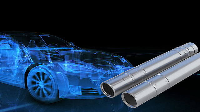 EMAG line: producing rotor shafts fully automatically