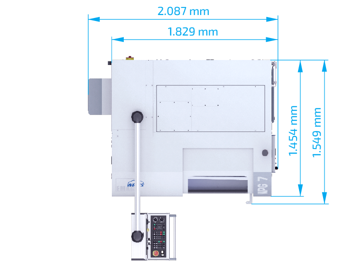 埃马克 WPG 7：外圆磨削面积仅为 4 平方米