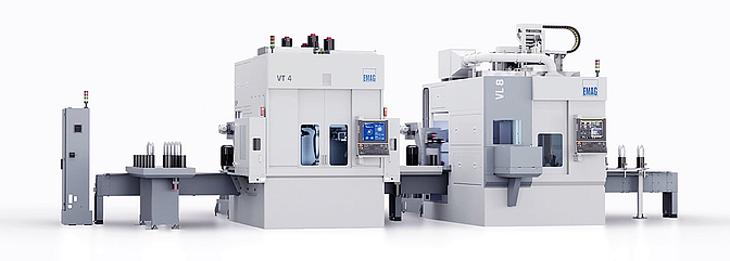 Mortar ammunition production with vertical turning machines