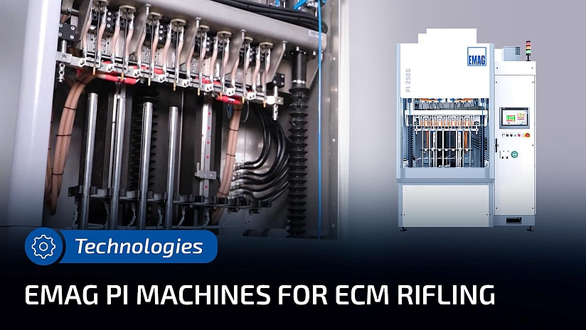 ECM Rifling by EMAG: High-Precision Barrels Guaranteed