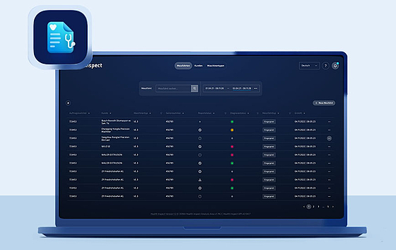 Machine diagnostics with EDNA Health Inspect: Precise analyses