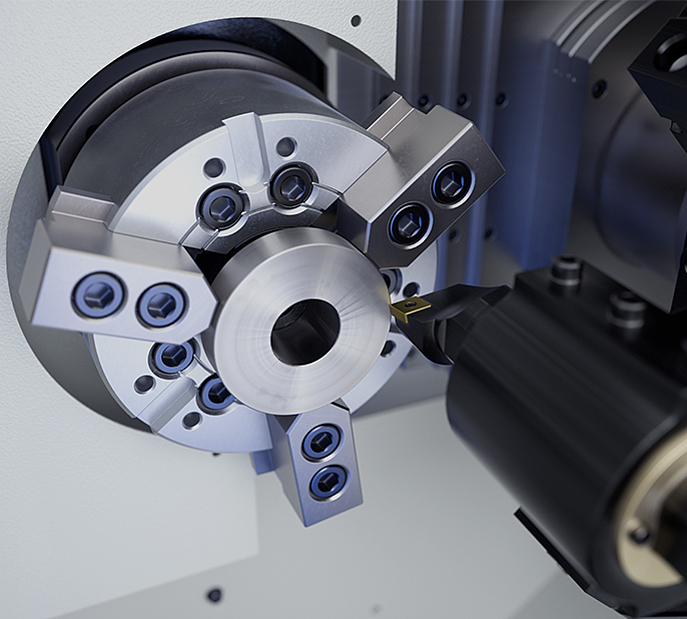 High Speed Twin-Spindle CNC Lathe for Maximum Productivity